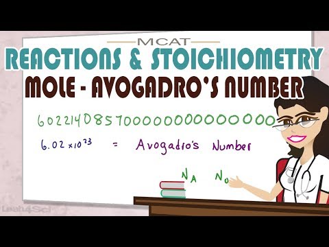Mole and Avogadro's Number in MCAT General Chemistry Video Lecture