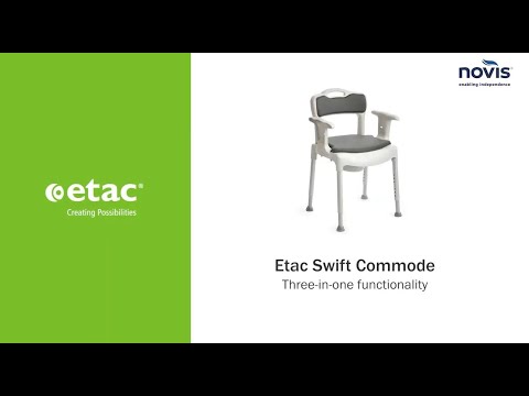 Etac Swift Commode Three in one functionality - Novis Healthcare®