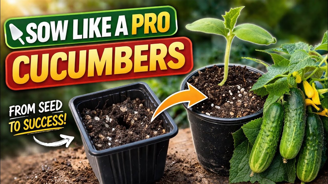 Sow Cucumbers Like a Pro - 90% Get This Wrong