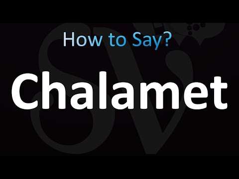 How to Pronounce Chalamet (Correctly!)