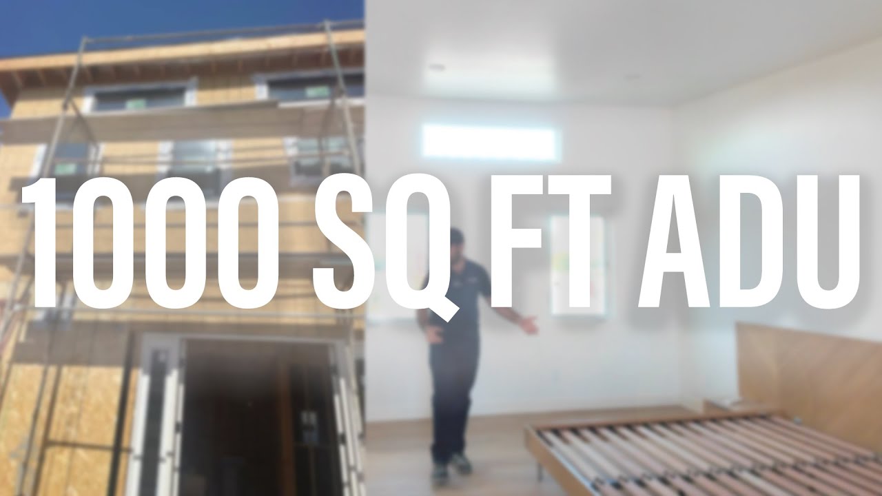 1,000 Square Foot - 2 Story ADU in Los Angeles, CA