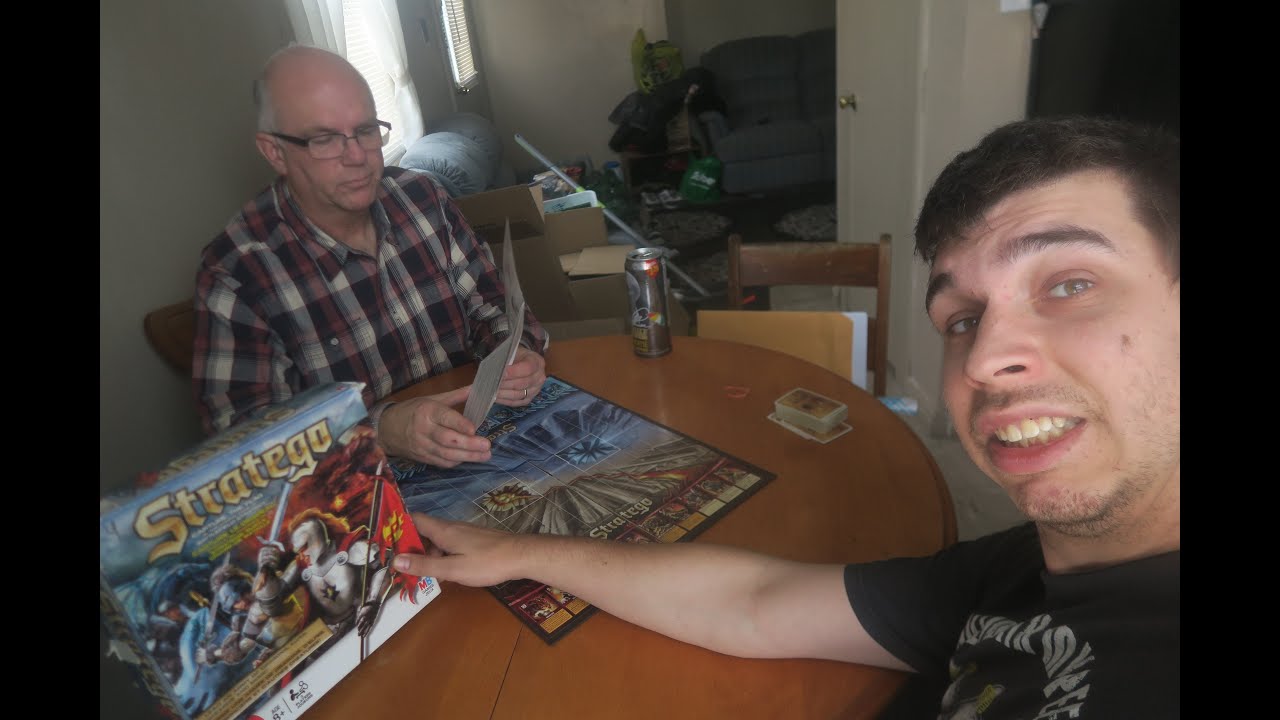 Playing Stratego with my Dad