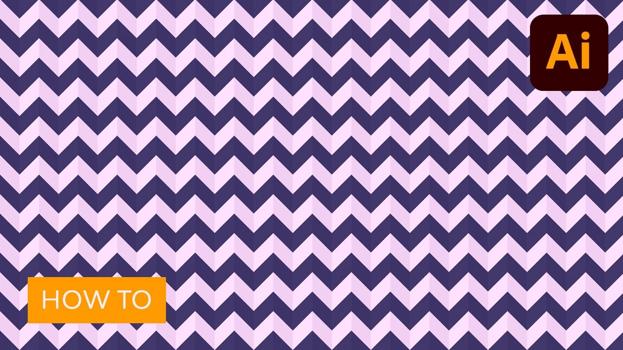 Learn to Make a Chevron Pattern in Illustrator