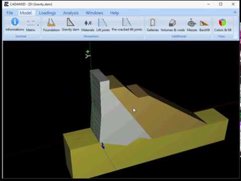 8 CADAM3D How to add backfill