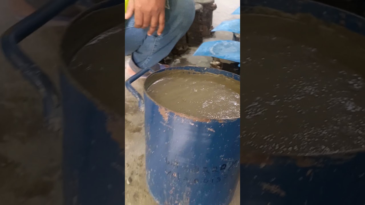 Concrete Bleeding Test #construction #concrete #astm
