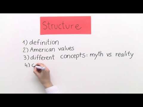 Englisch: The American Dream | Englisch | Landeskunde