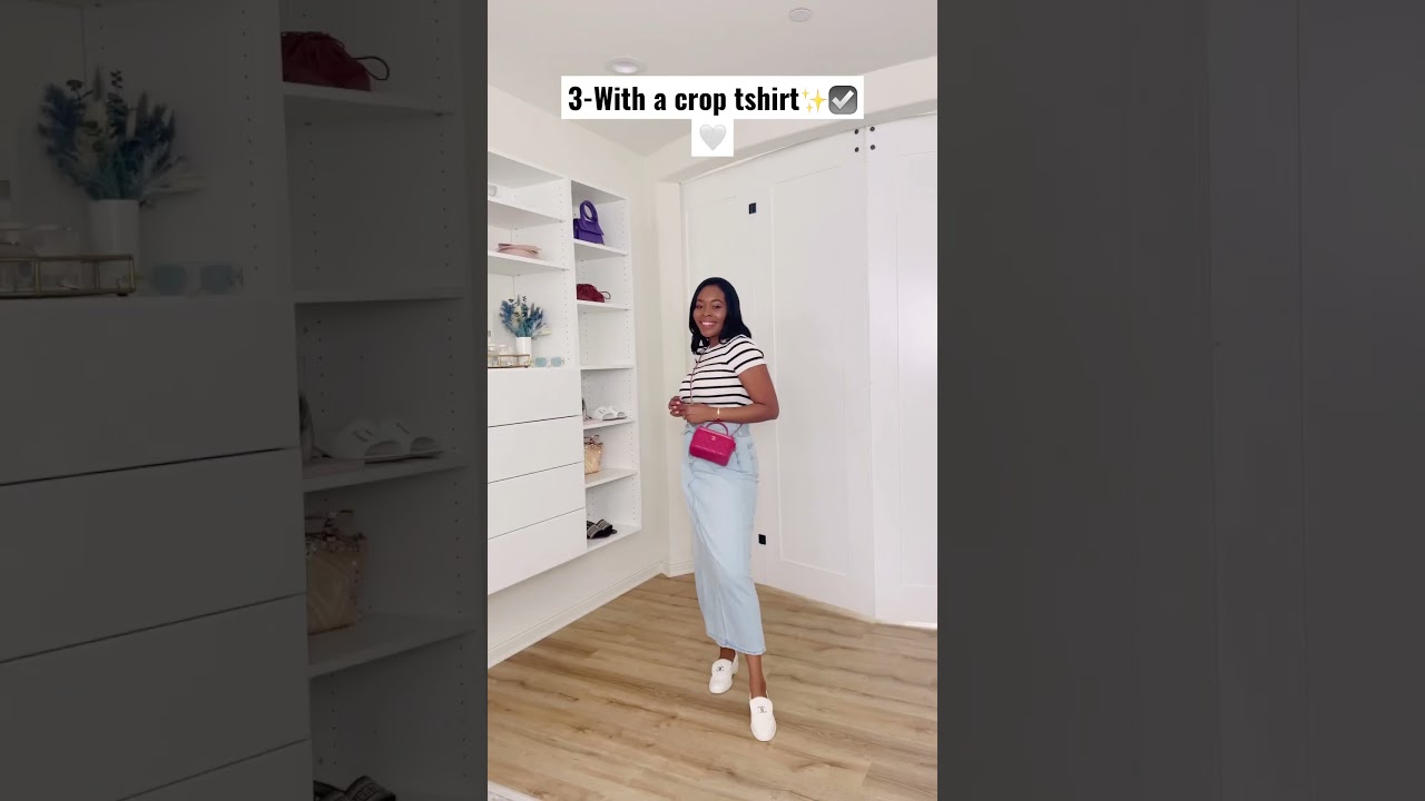 3 Styling Tips for Denim Skirts That You Can Easily Achieve #howto #style #fashion #denim #trend