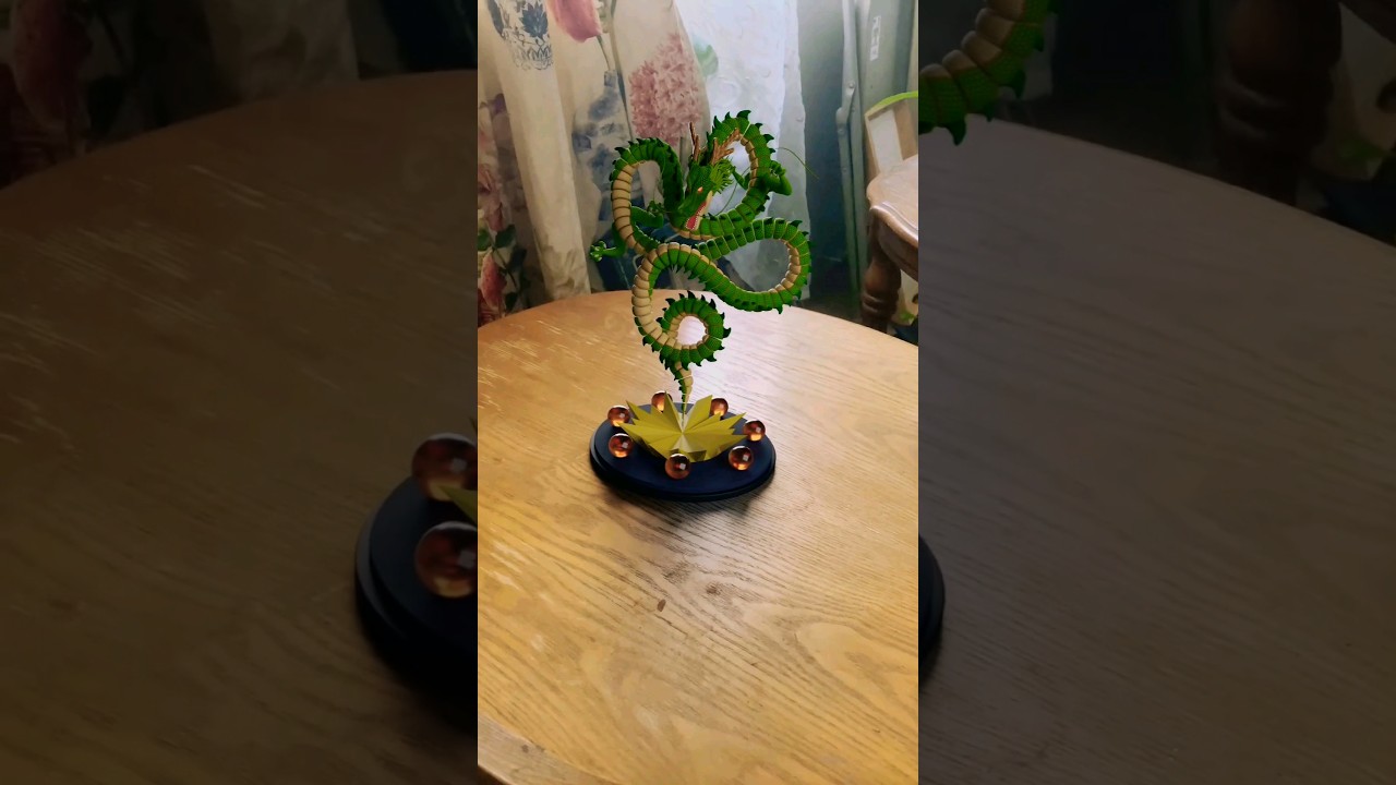 🤯🤯🤯 it moves !! Can you imagine if this was real ! #dragonball #shenron #dragonballz