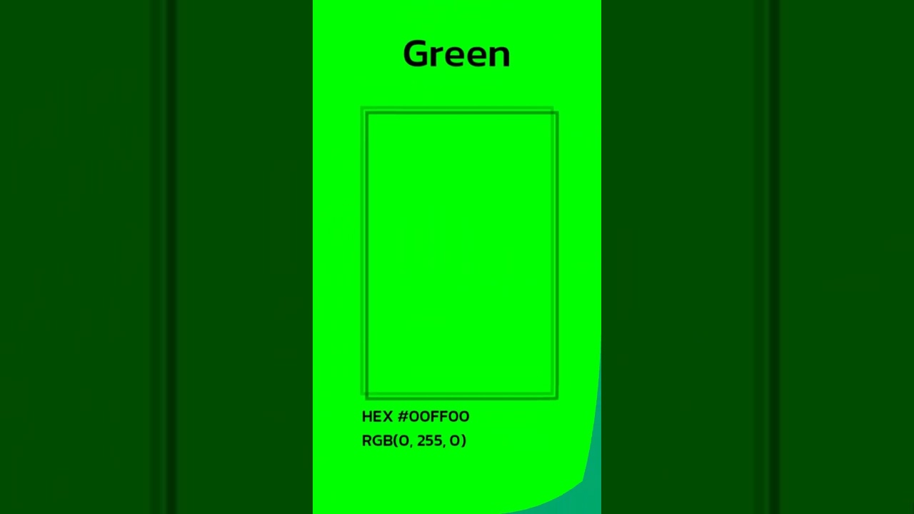 Colors/Shades of Green | RGB Codes | HEX Codes #colors #pantonecolor #art #green #rainbow #blue #red