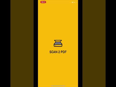 Scan 2 PDF: iOS Camera Document Scanner