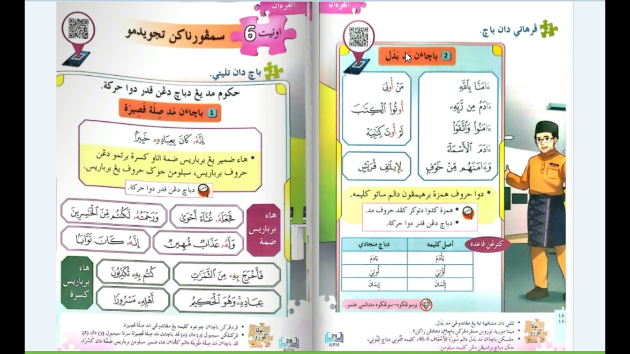 Mad Silah Qasirah & Mad Badal (Tajwid - Tahun 5)