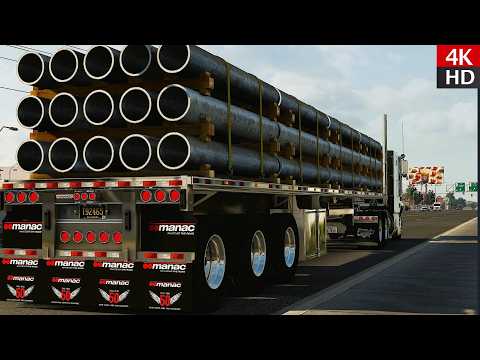 ATS Mods 1.54 ★ | 4K | CABOVER PETE 362 - ATS Expansion let's go