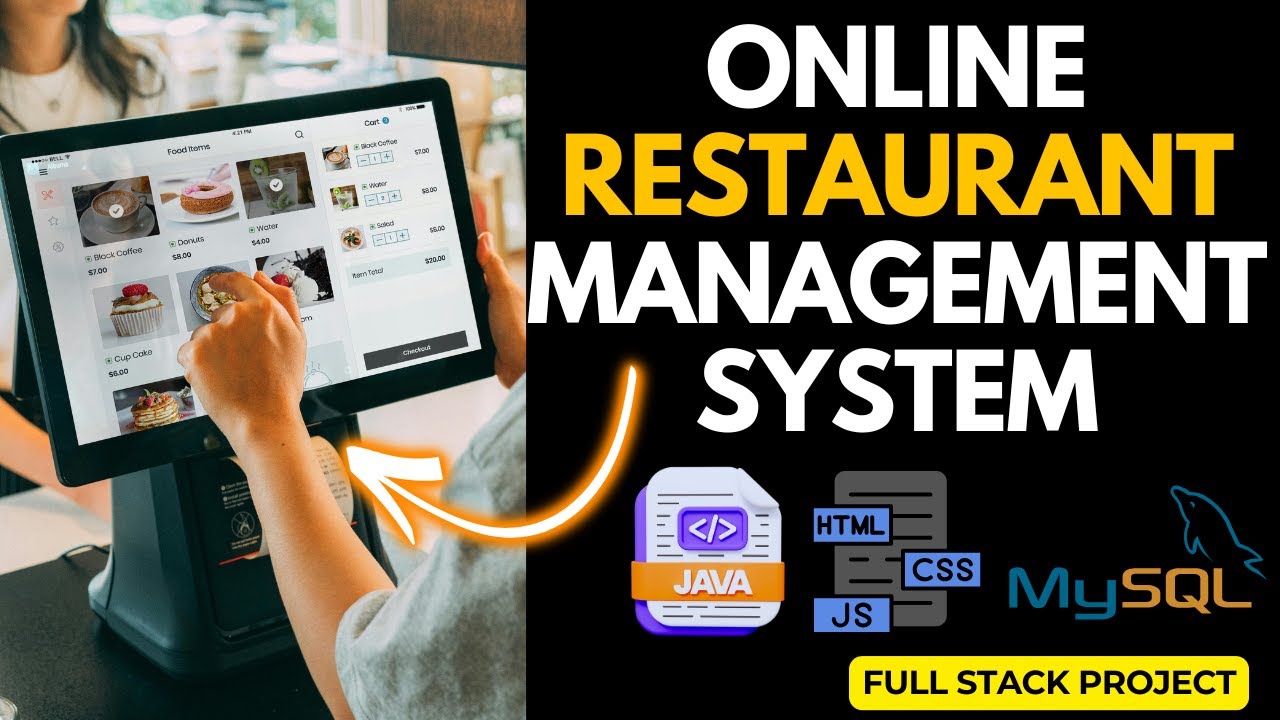 Online Restaurant Management System | Java Web App Development Project 2026
