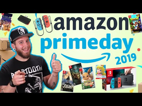The BEST AMAZON PRIME DAY 2019 DEALS for Nintendo Switch!!