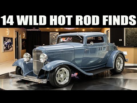 14 Wild and Cool Hot Rods for Sale! UNIQUE Street Legends!!