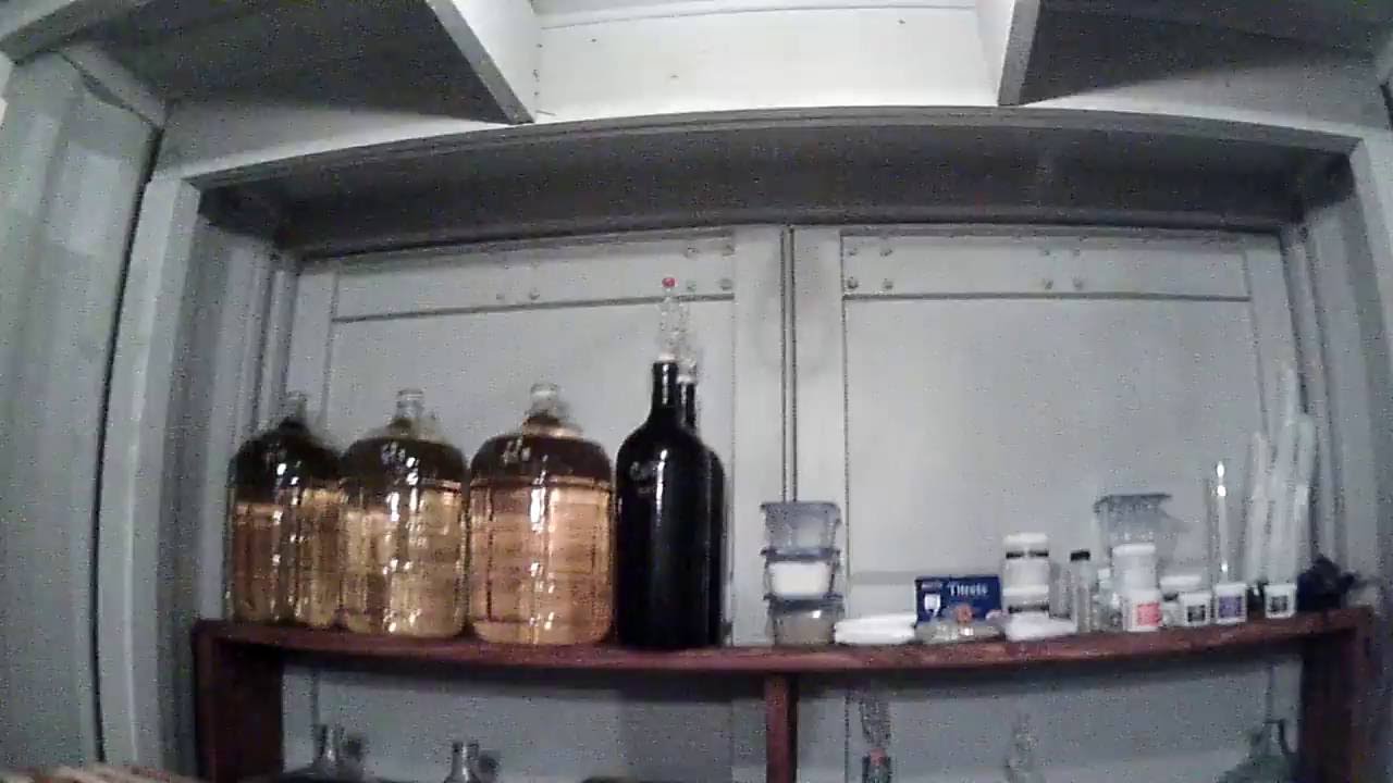 Shipping Container Wine Cellar