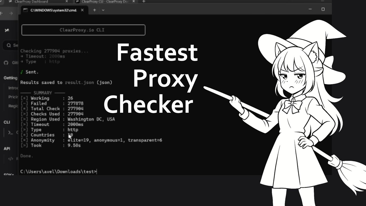 Fastest Proxy Checker | How to check Millions of proxy in 10s