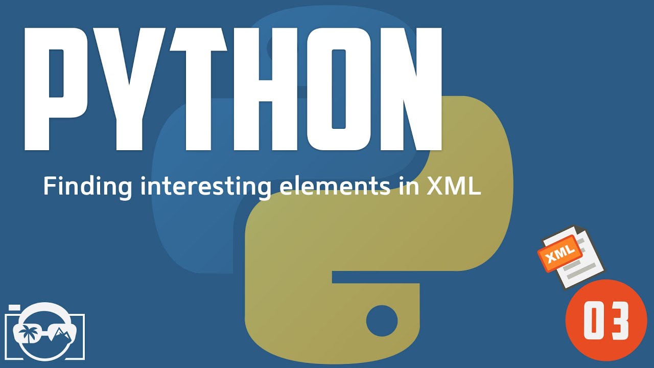 Finding interesting elements in XML with Python using xml.etree.ElementTree - python xml document