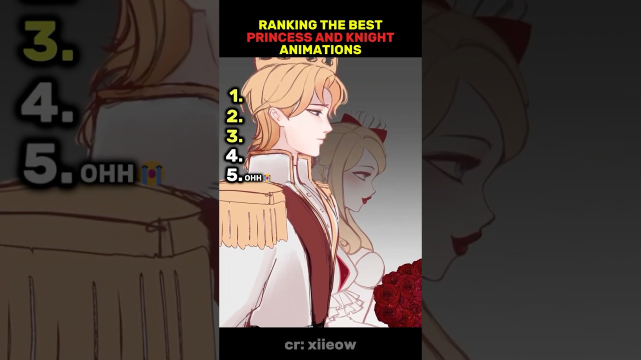 Ranking The Best Princess And Knight Animatioms #darkfantasy #goldenbrown #medieval #viral #art