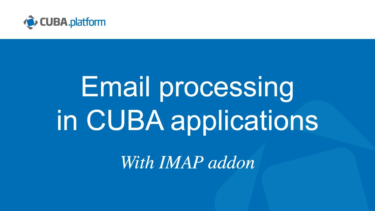 IMAP Add-on Video Tutorial