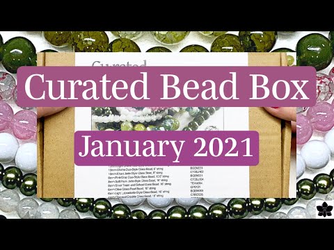 Curated Bead Subscription Box | January 2021