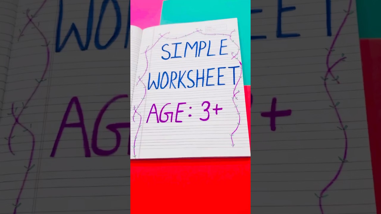 Exciting & Engaging English Worksheet for Kids !