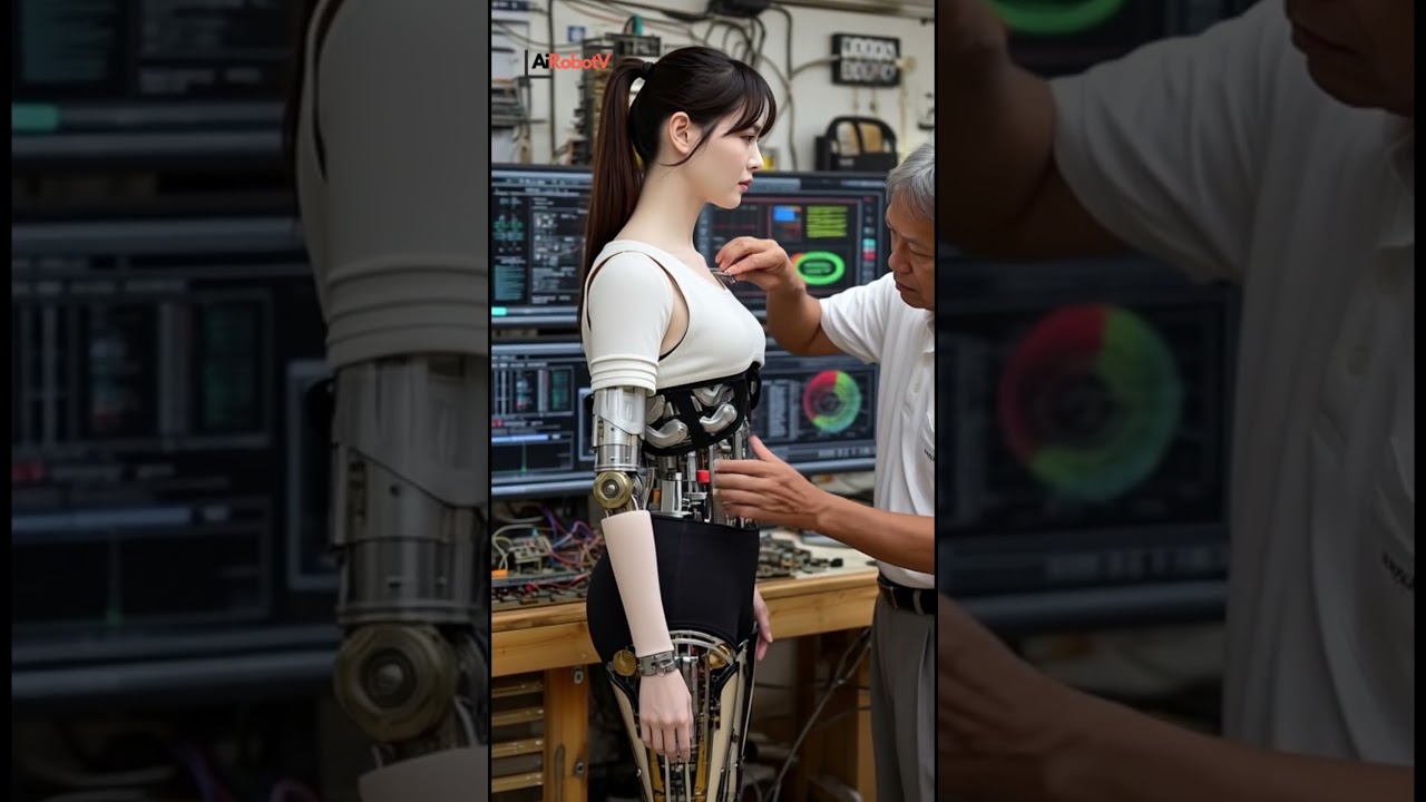 🤖 Humanoid Robot Assembly in 2025 – Final Precision Test Before Launch! #humanoidrobot