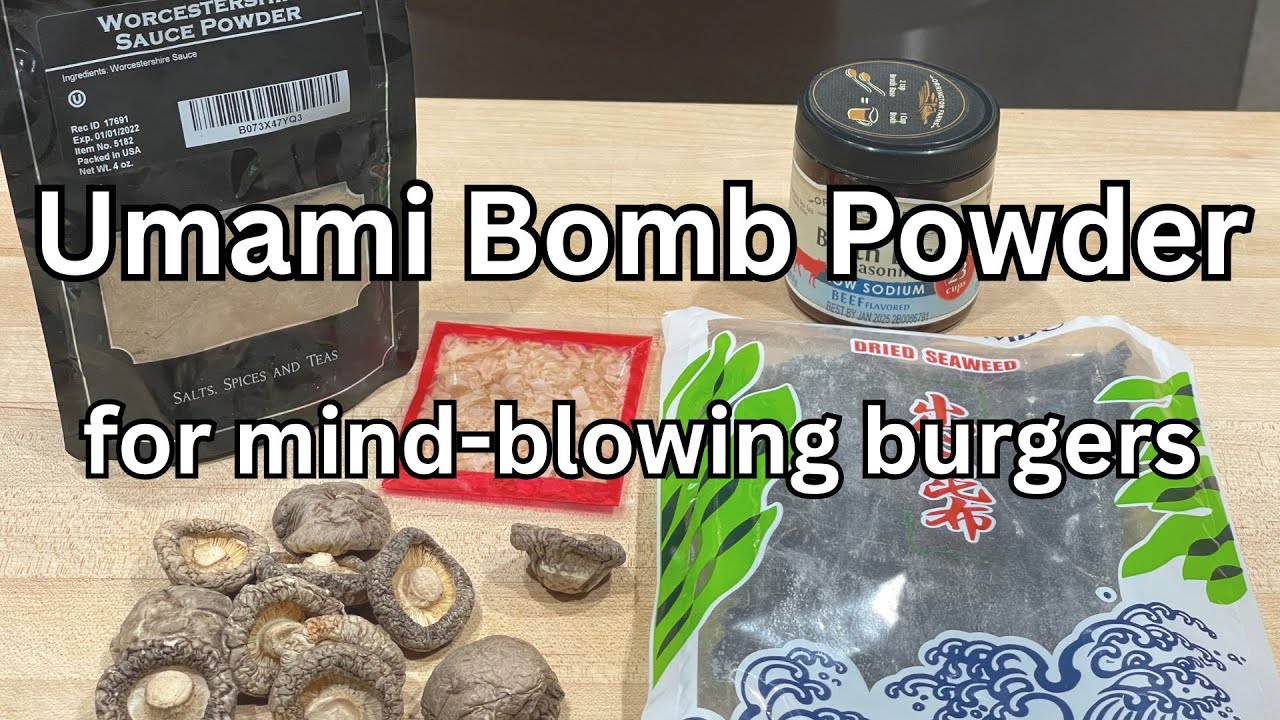 Unlocking Umami: How to Enhance Your Burgers and More with Umami Powder ...