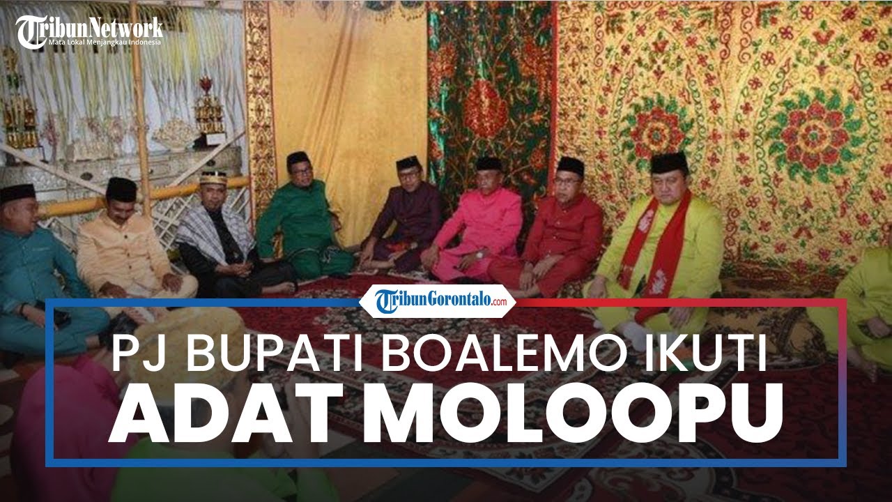 Seusai Resmi Dilantik, PJ Bupati Boalemo Ikuti Prosesi Adat Moloopu untuk Menempati Rudisnya
