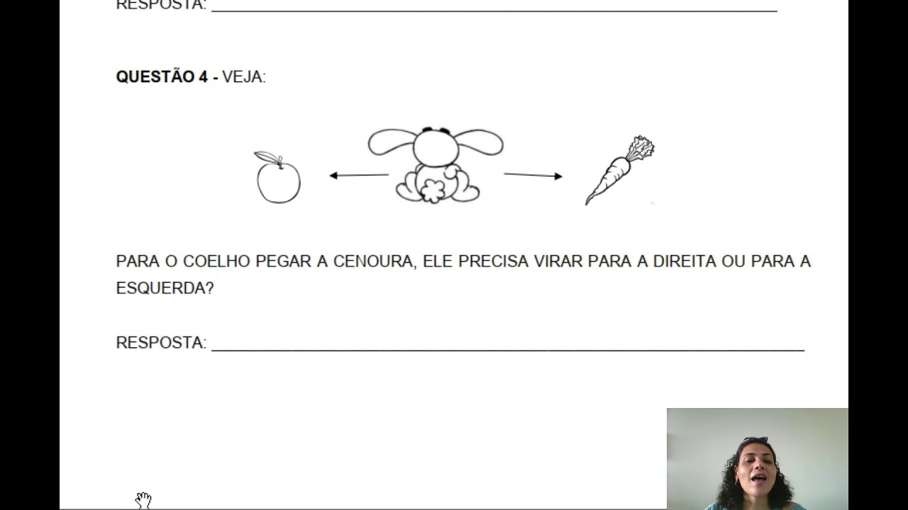 Avaliação de Matemática Adaptada - 4º bimestre - 2º ano C - Profª Joyce.