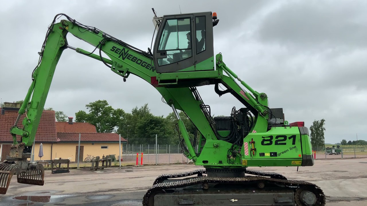 Materialhanterare Sennebogen 821 Green Line