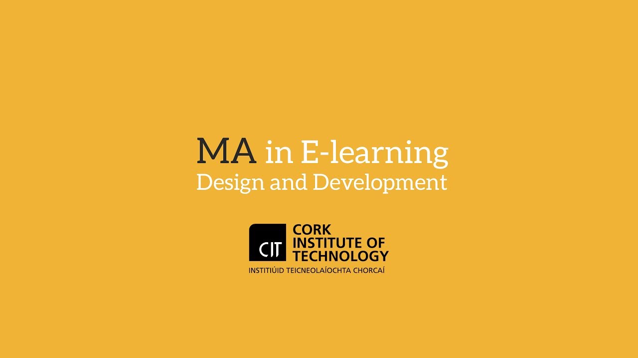 Master of Arts in E-Learning Design and Development