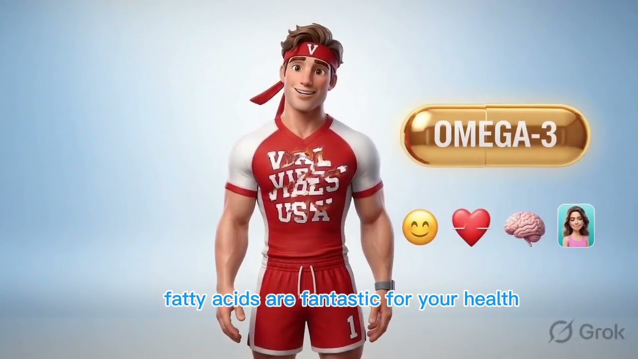 Unlock the Power of Omega-3s with Vital Vibes USA! 