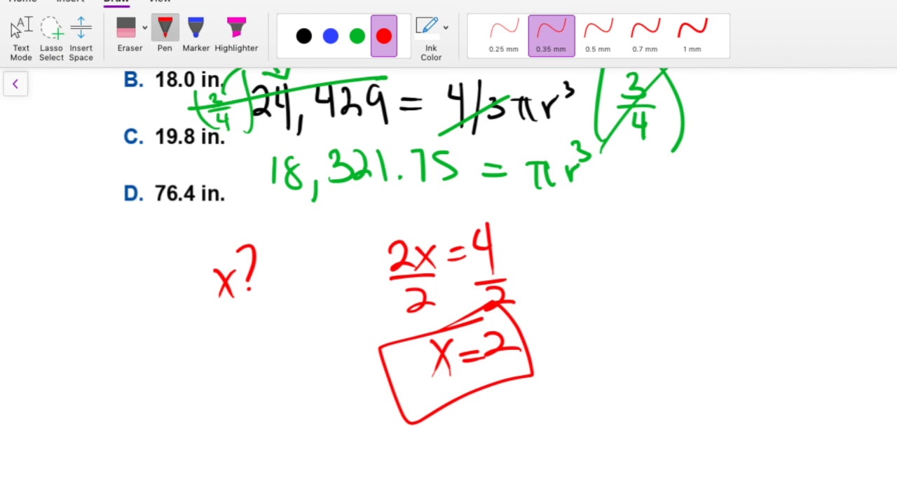 How to Find the Radius of a Sphere given the Volume| The Mathaholics