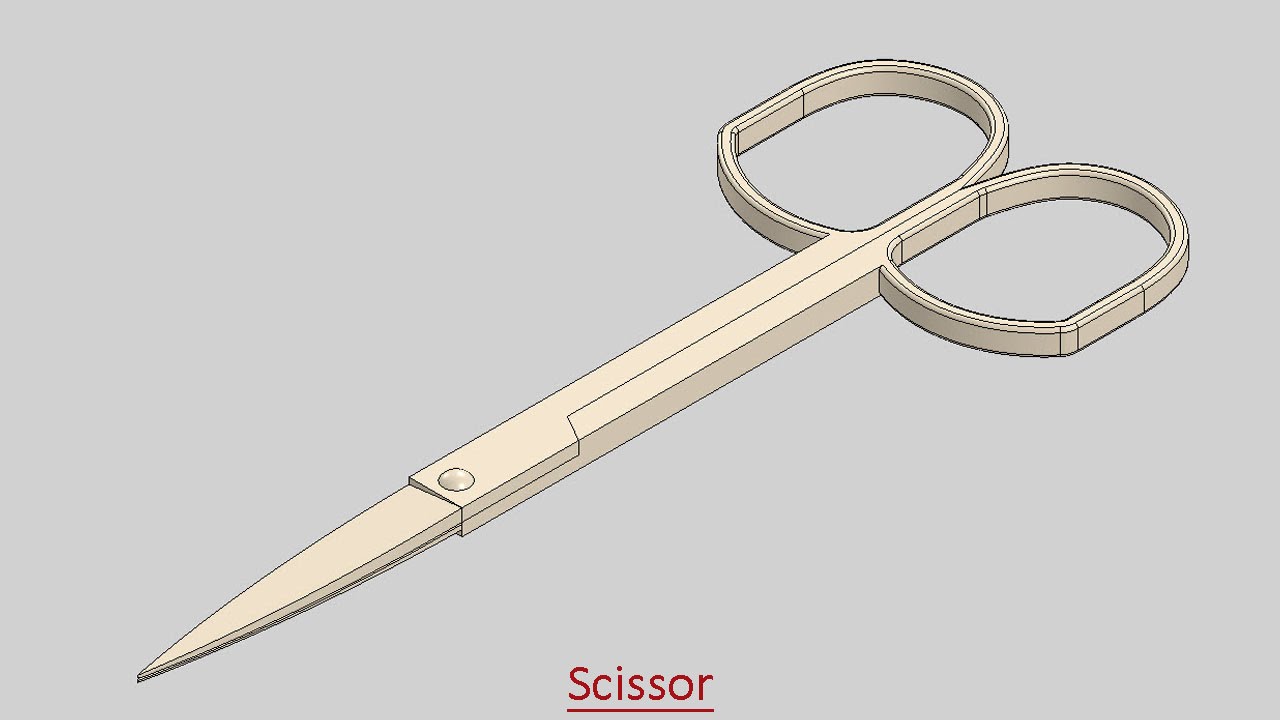 Scissor (Video Tutorial) SolidWorks