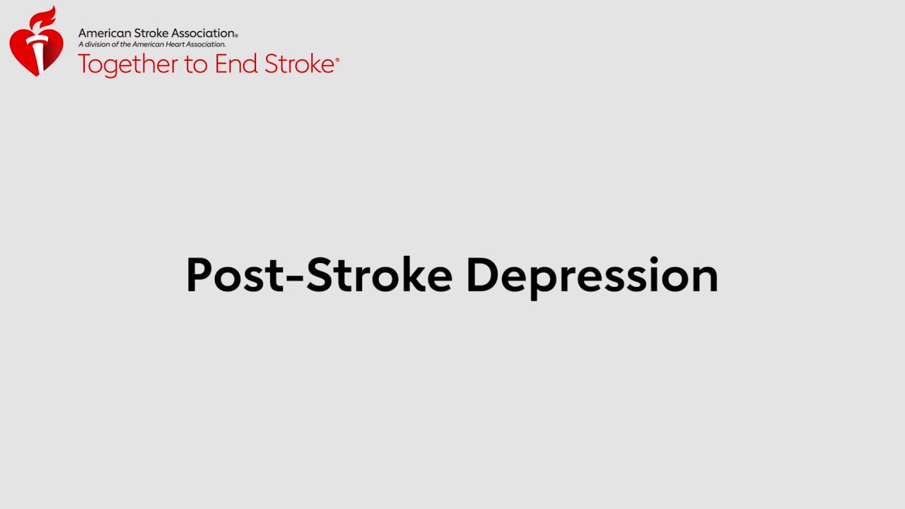Post-Stroke Depression