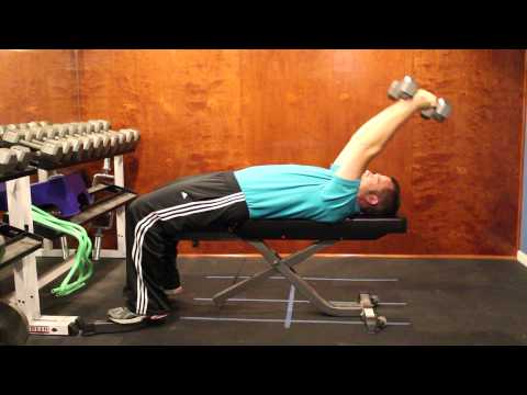 Dumbbell One Arm Pullover | myworkouts.io