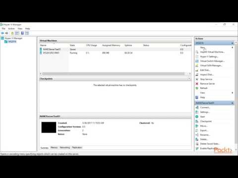 Learn Getting started with Windows Server 2016 Hyper V Create Add Virtual Hard Disk | packtpub ...