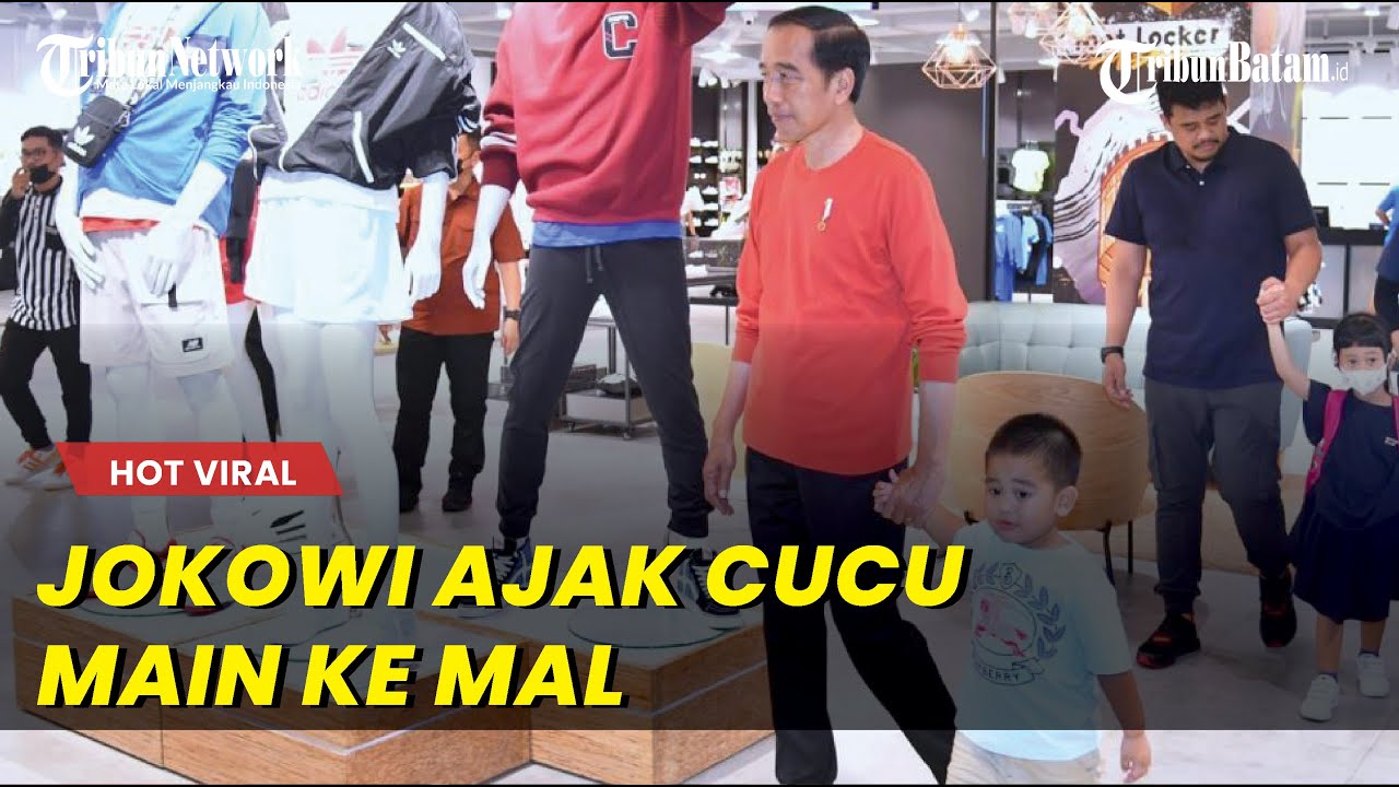 Jokowi Jalan-jalan ke Delipark Mall, Sapa dan Ajak Foto Bareng Warga Medan