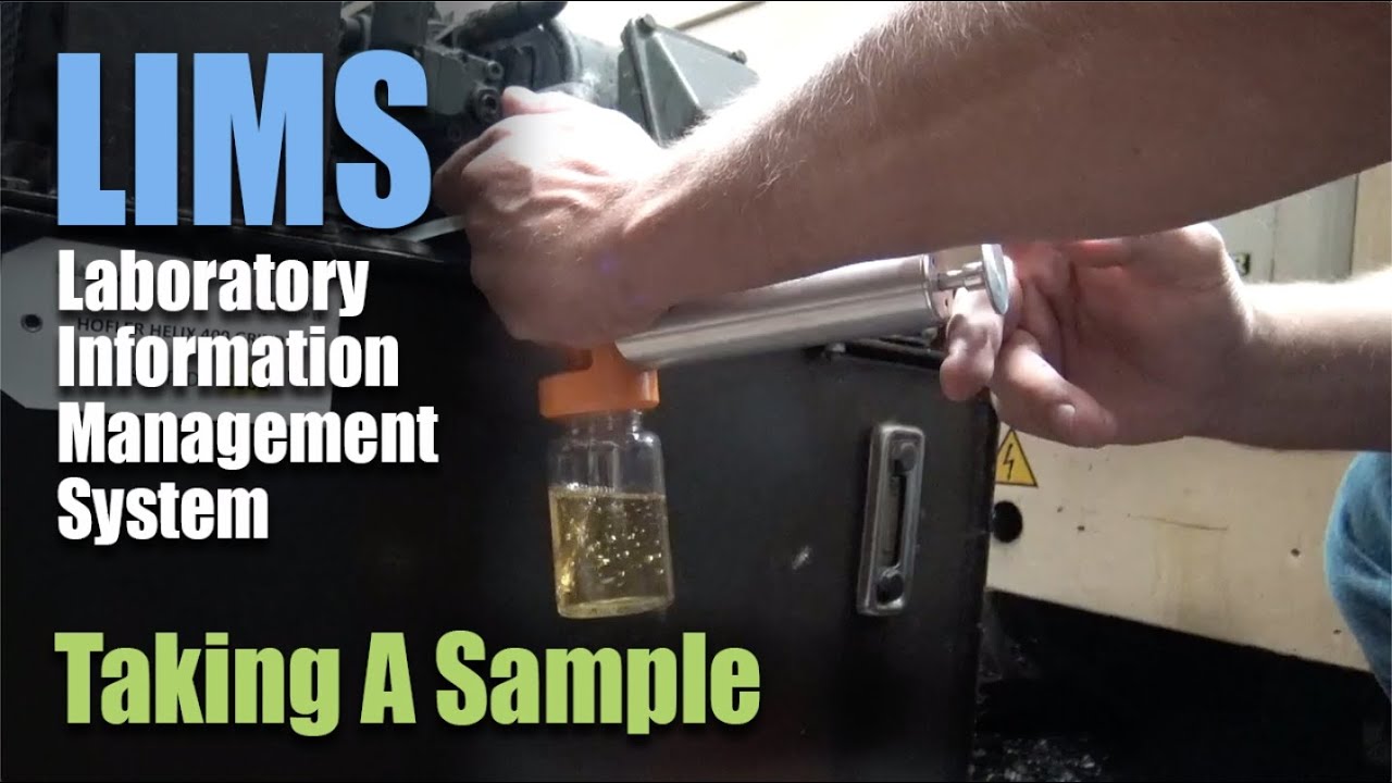 LIMS - Taking A Sample
