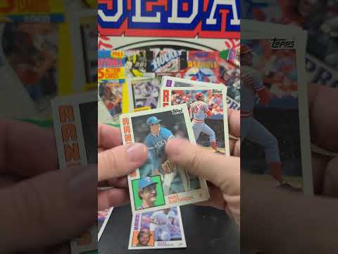 Dave Winfield and Dale Murphy! 1984 Topps Baseball Cards! #nostalgia #vintagesportscards