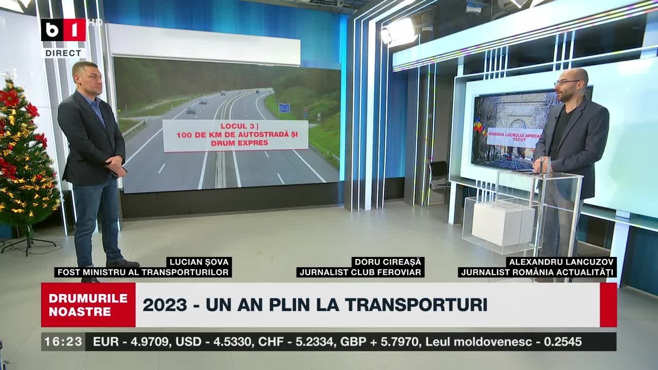 Video! Emisiunea Drumurile Noastre B1 TV- 2023 -Anul podului fără ...