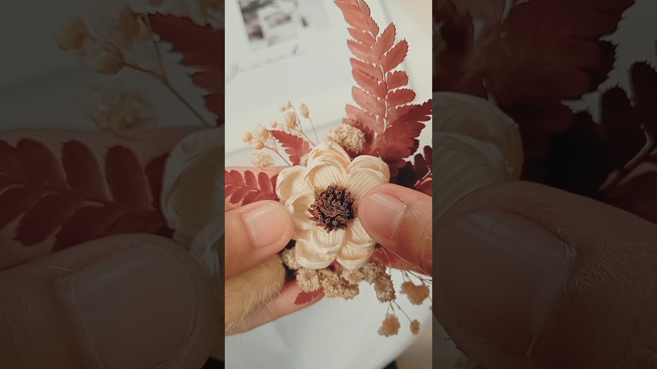 Hiasan Bunga Kering || Gift Wedding