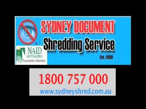 Sydney Document Shredding Service