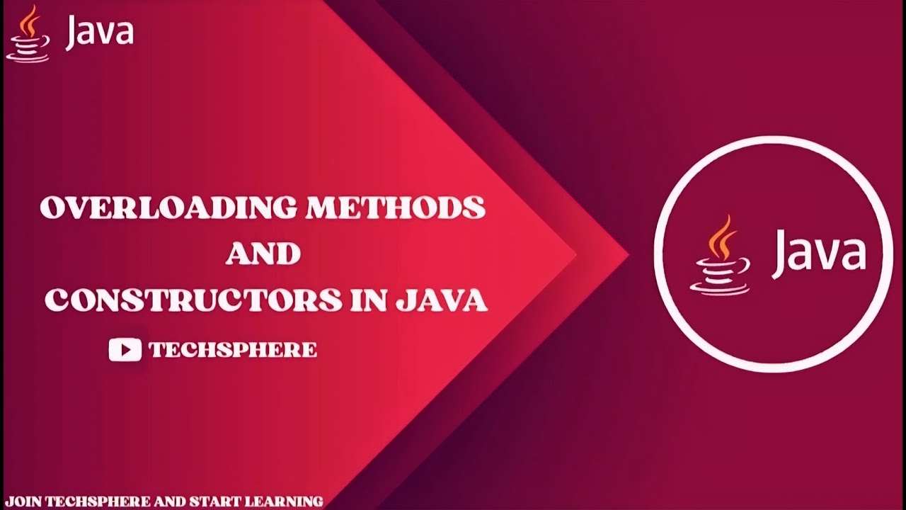 Overloading Methods and constructors in java  #programminglanguage #viralvideo @TechSphere-l1l