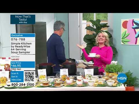 Simple Kitchen by ReadyWise 64Serving Soup Sampler