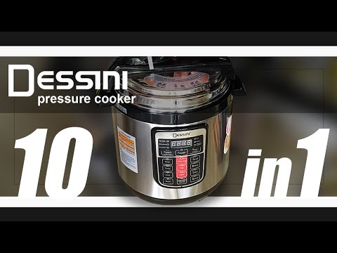 10 in 1 Dessini Multifunctional Electric Pressure Cooker, 6L | Unboxing, Kitchen Appliance