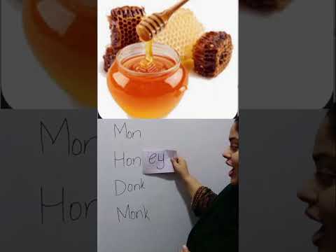 Words ending with "ey" || English Learning #shorts