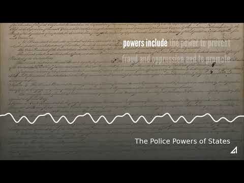 The Police Powers of States