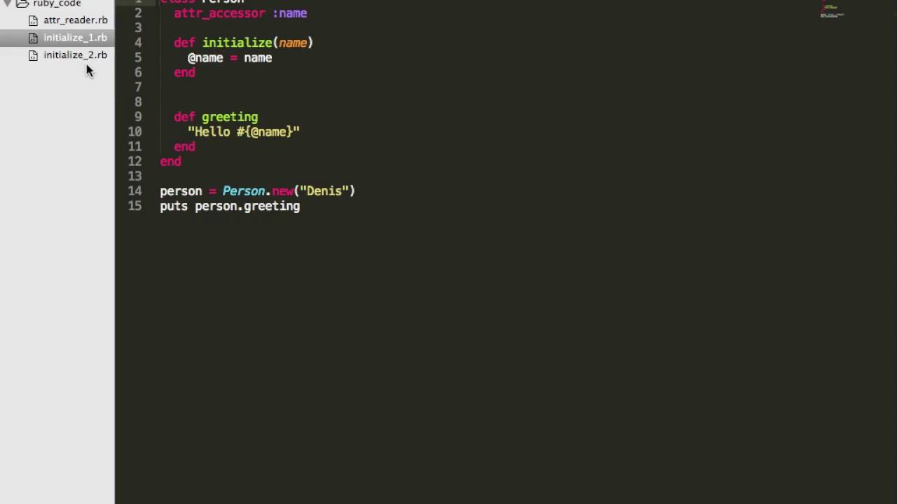 029 Ruby Initialize Method